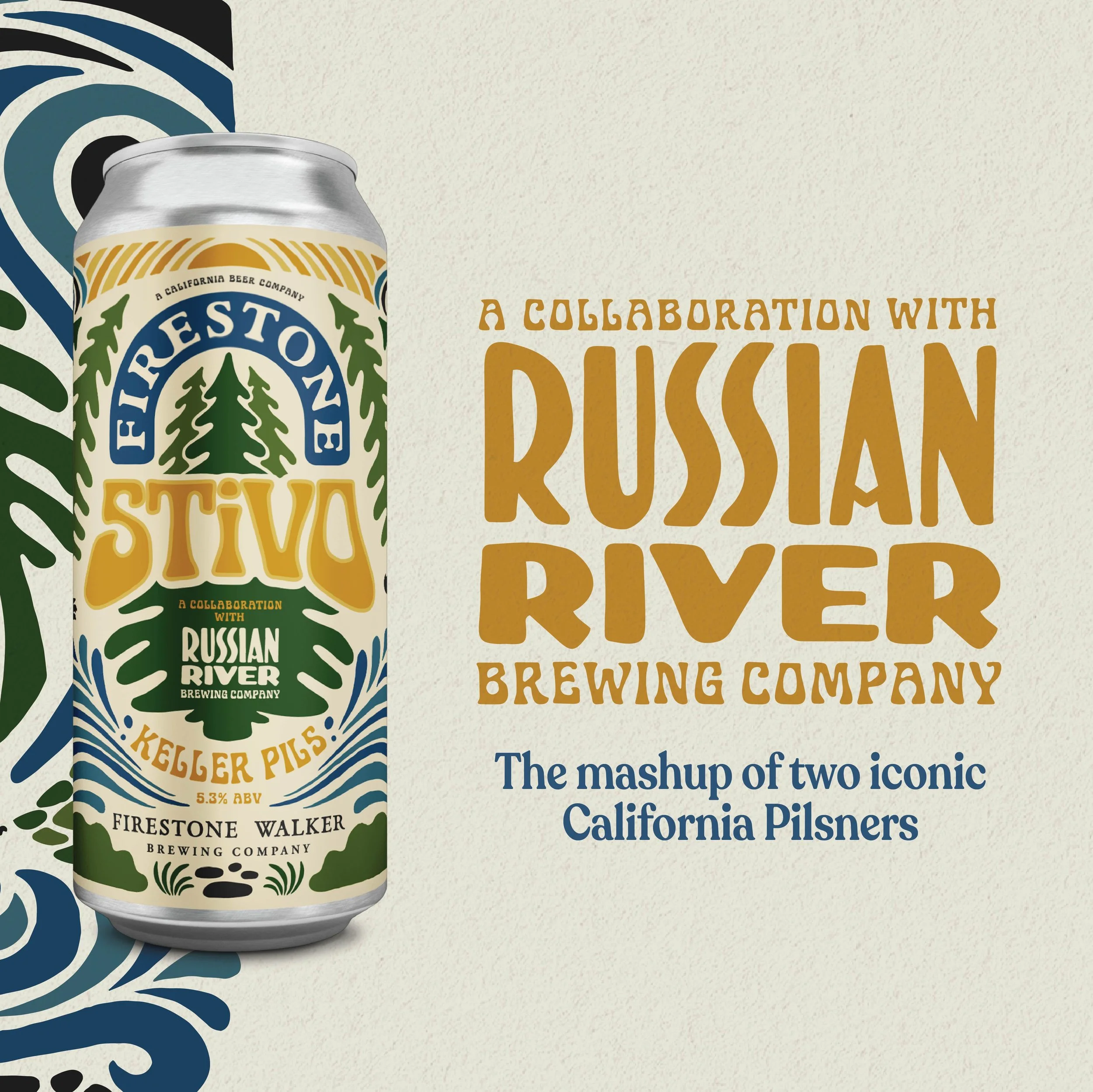 Russian River + Firestone Walker STiVO Pilsner released in cans for the ...