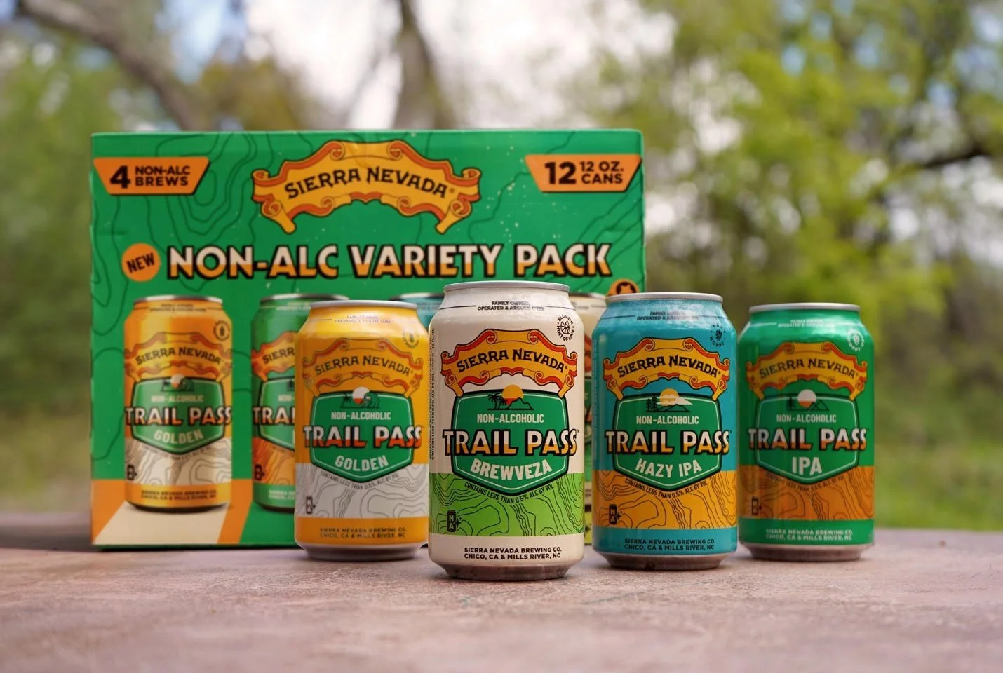 Sierra Nevada Brewing launches Non-Alcoholic Trail Pass Variety Pack ...