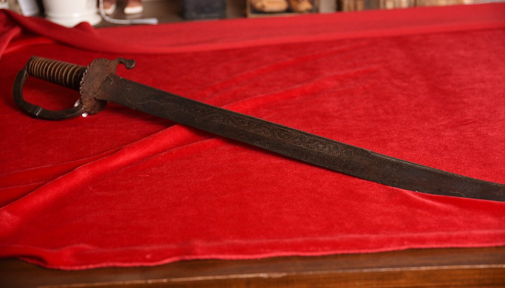 Antique Espada Ancha Sword F#4000 — Old West Collector