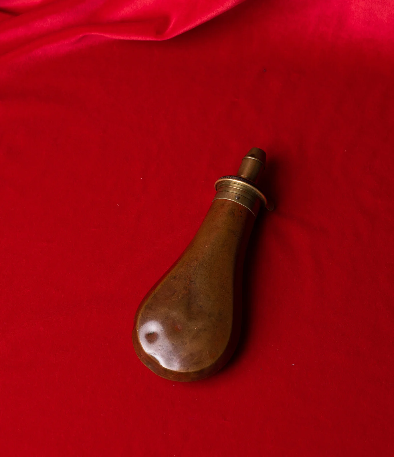 Antique Gun Powder Flask F2303 — Old West Collector