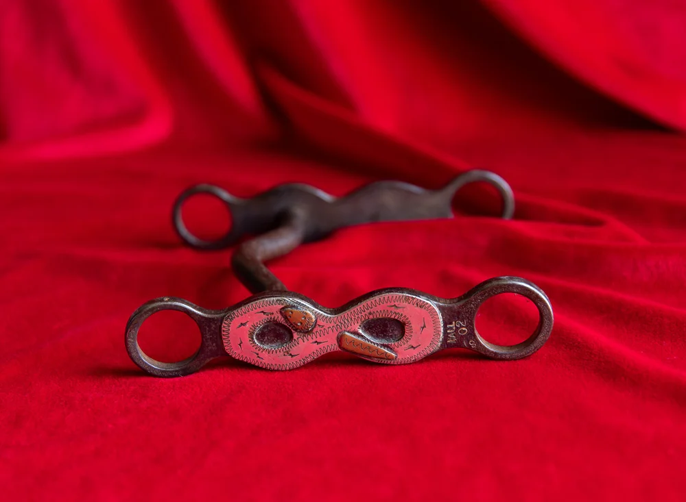 Antique Gal Leg Iron Horse Bit — Old West Collector