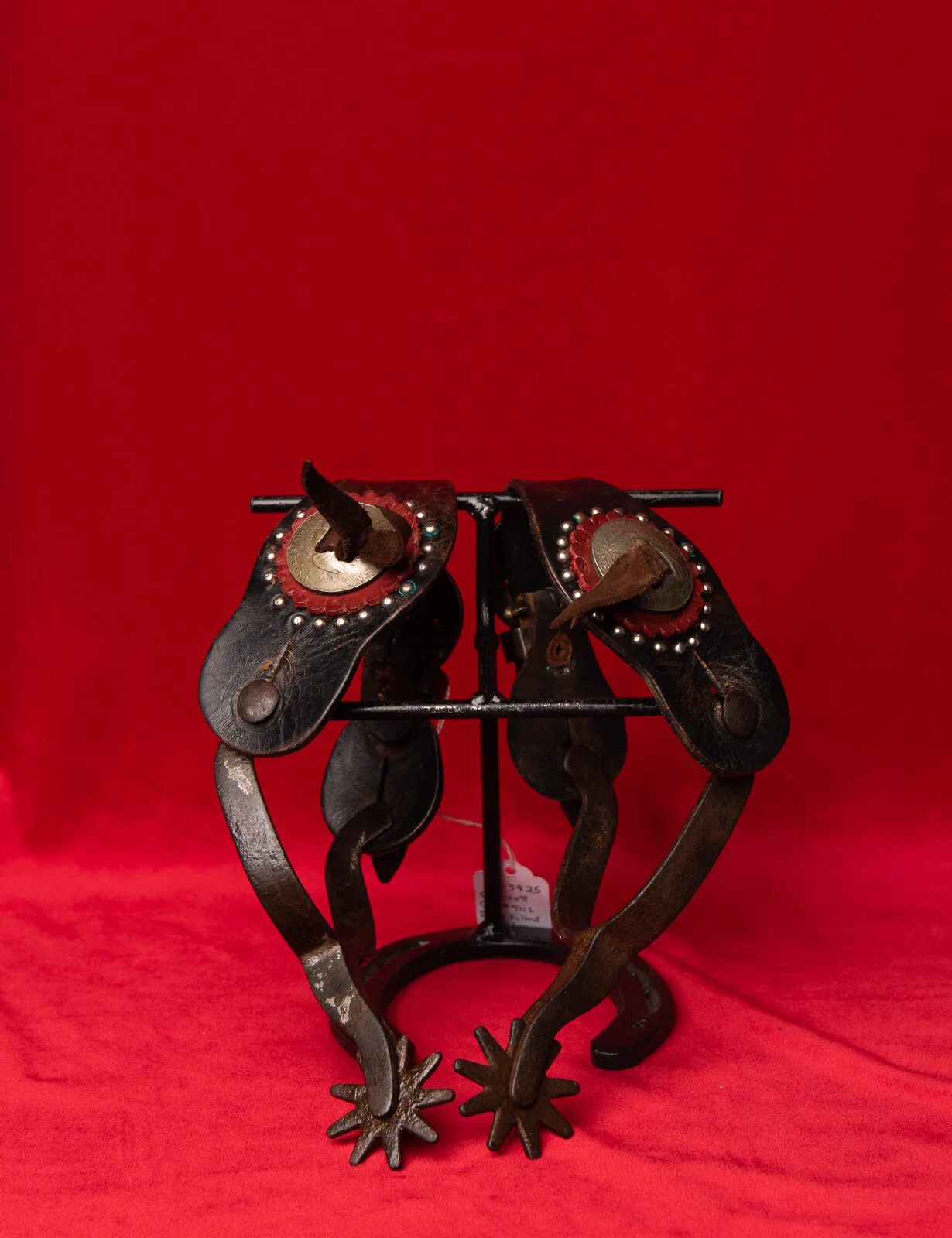 Crockett Spurs with Pollard Buckles — Old West Collector