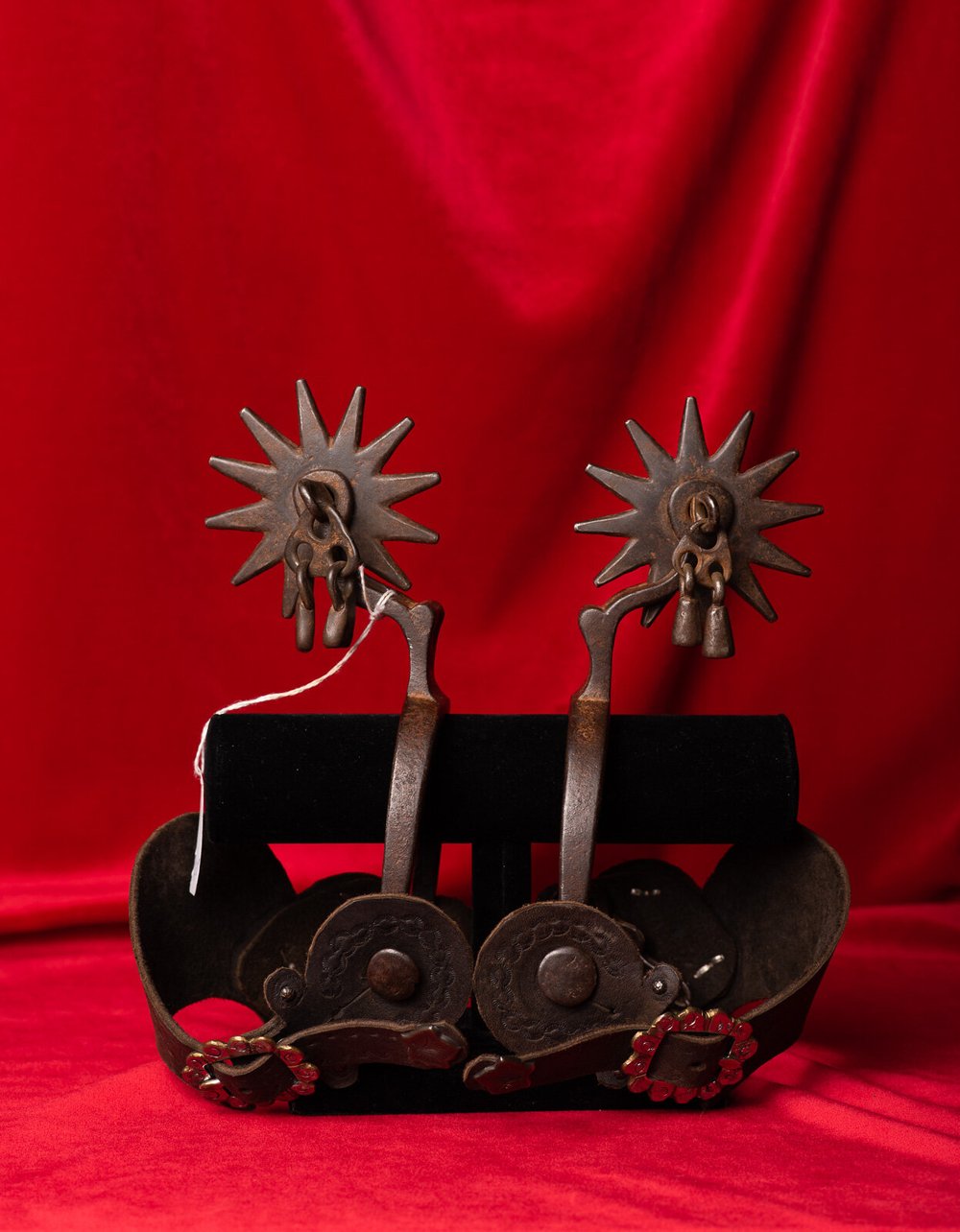 Pair of Spanish Colonial Cruciform Stirrups Very Rare — Old West Collector