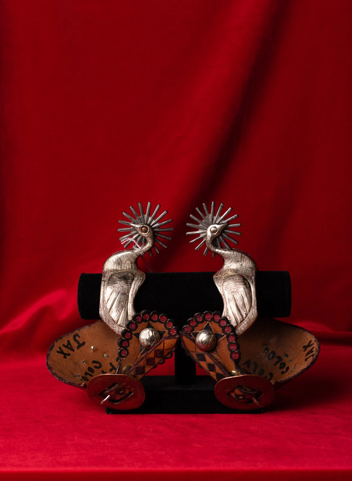 Crockett Spurs with Pollard Buckles — Old West Collector