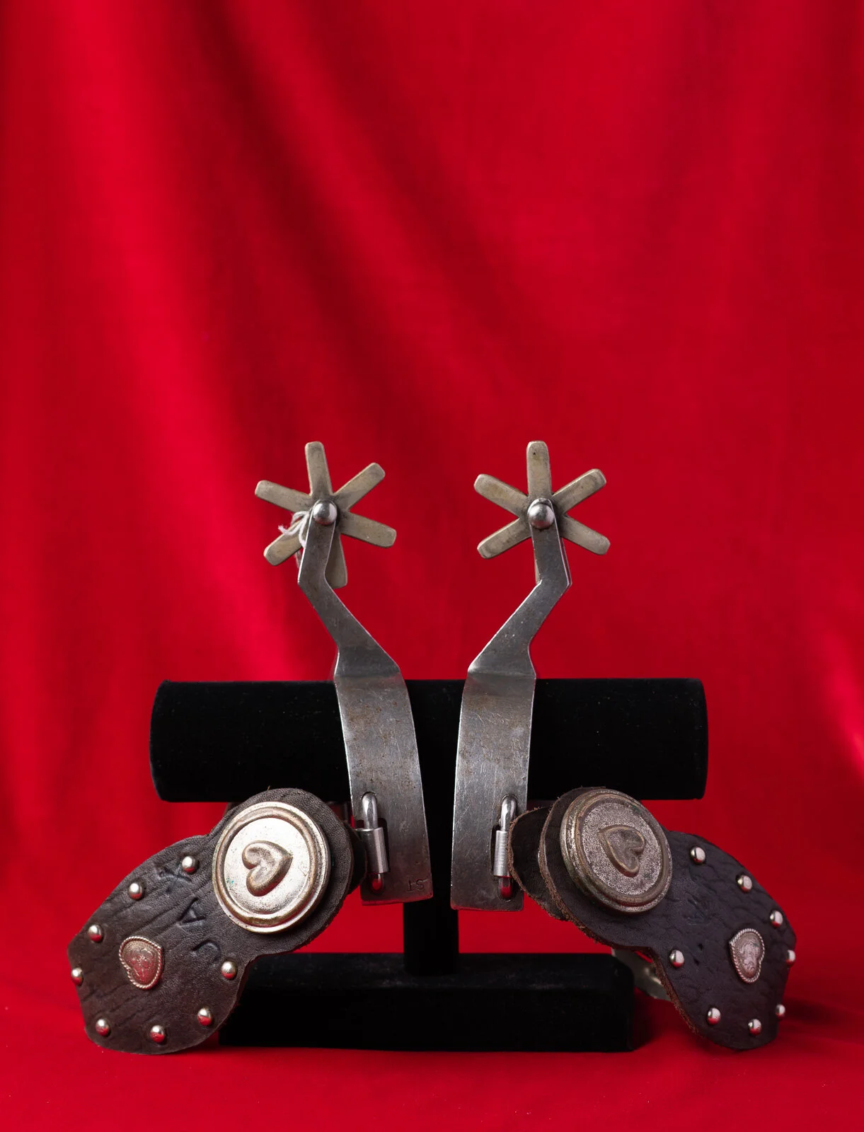 Tom Johnson Star Rowel Spurs F#3370 — Old West Collector