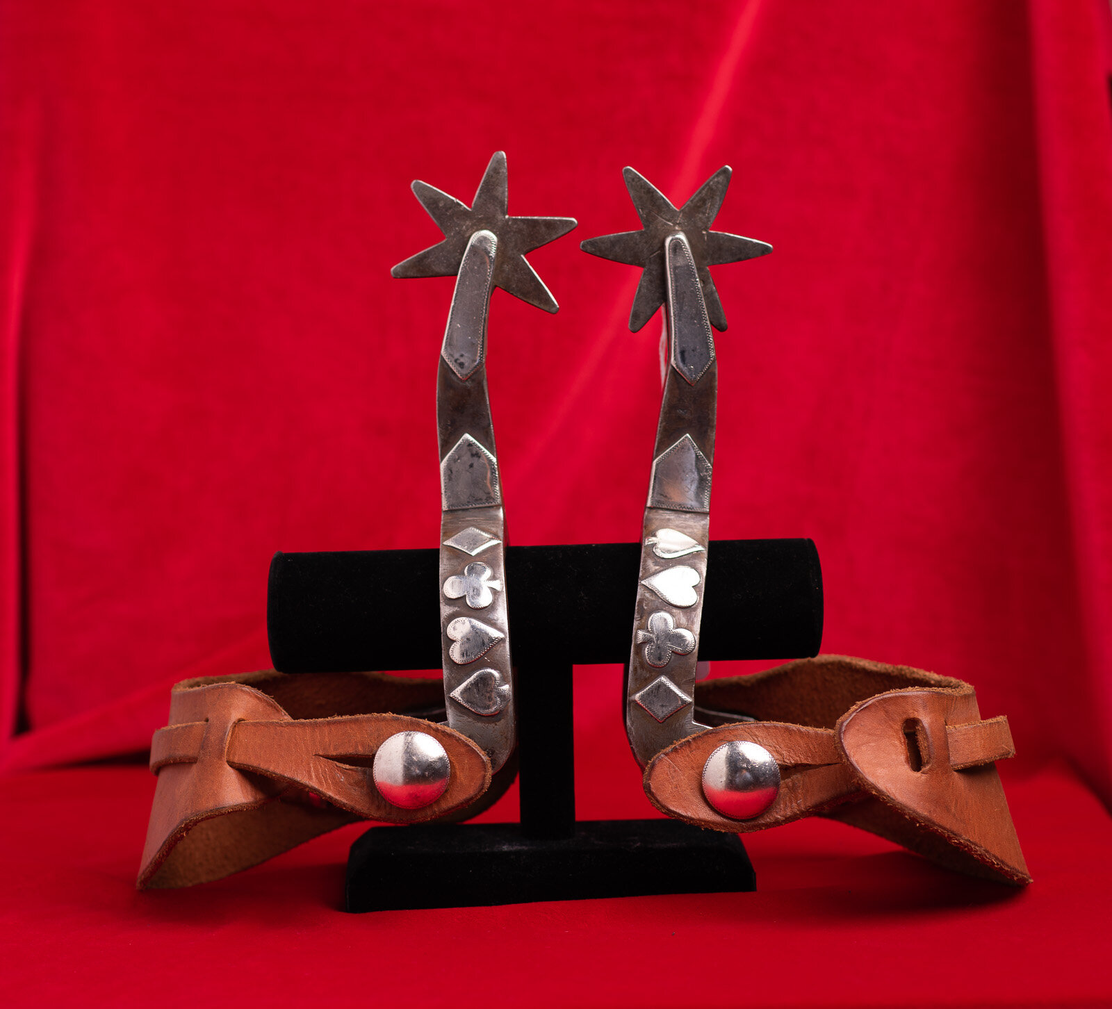 Carl Hall and Jerry Wallace Rattlesnake Spur and Bit Set — Old West ...