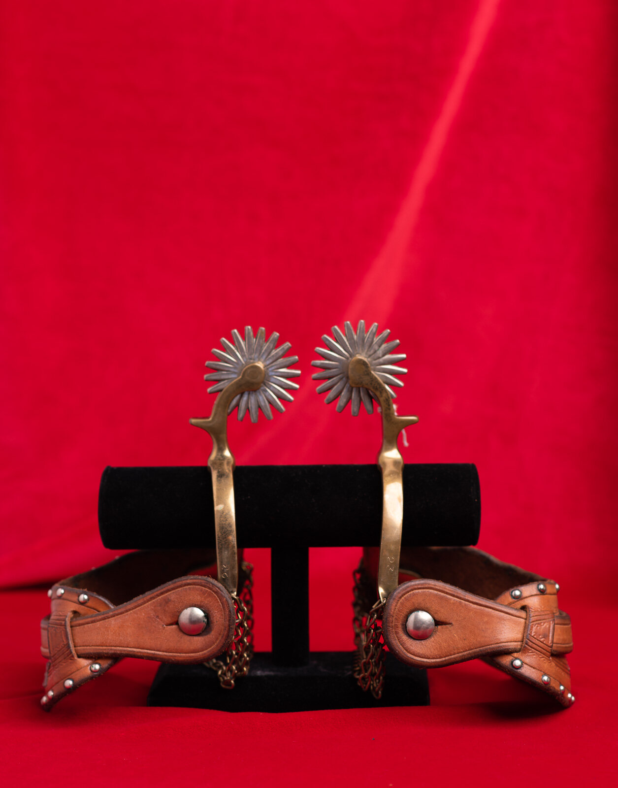 Vintage Jess Hodge Texas Arrowhead Spurs F#3378 — Old West Collector