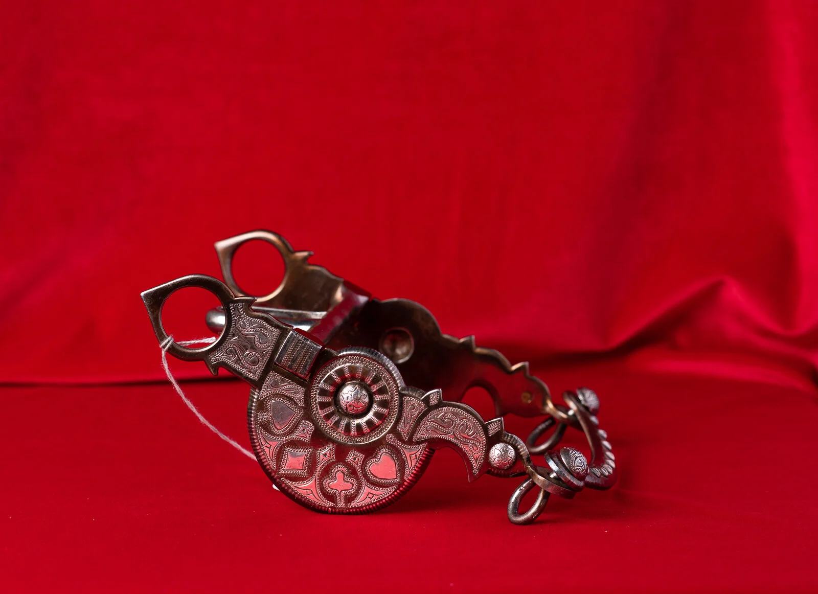 E. Garcia Silver Peacock Bit & Headstall F#3789 — Old West Collector