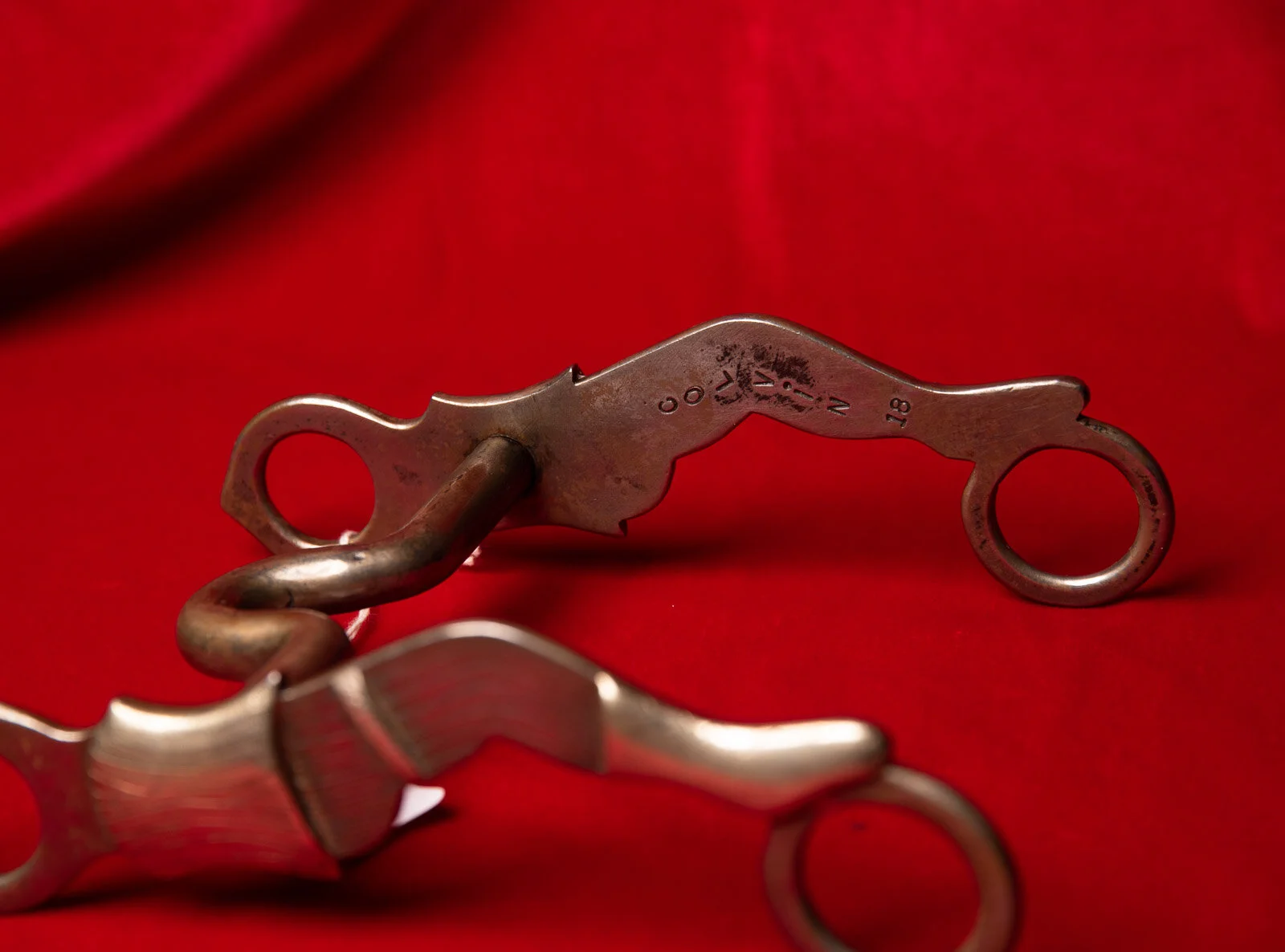 Antique Gal Leg Iron Horse Bit — Old West Collector