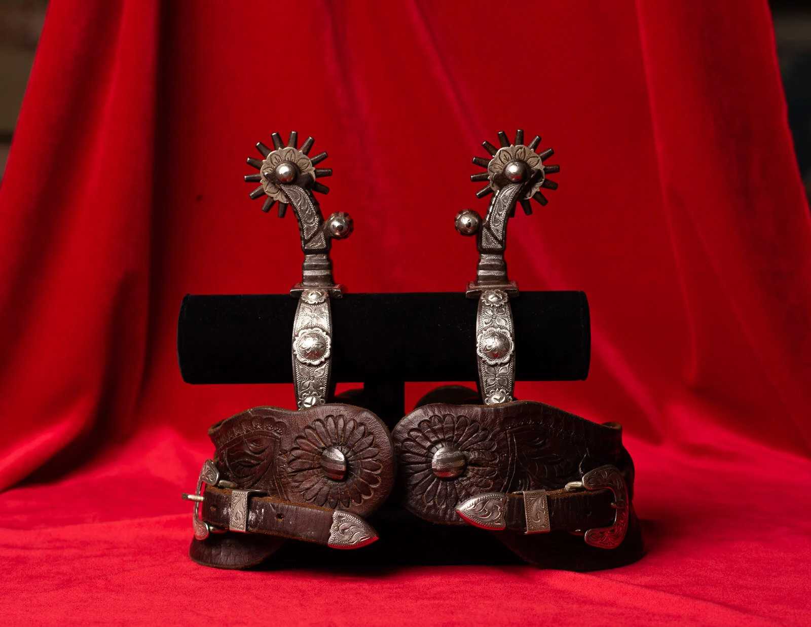 McChesney Catalog Spur Pair #102-2 F3355 — Old West Collector