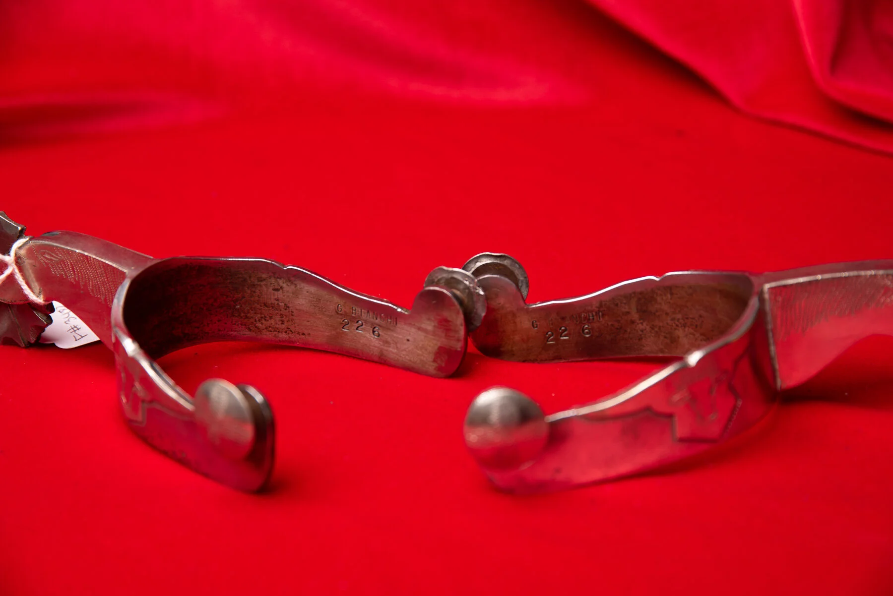 Carl Hall and Jerry Wallace Rattlesnake Spur and Bit Set — Old West ...