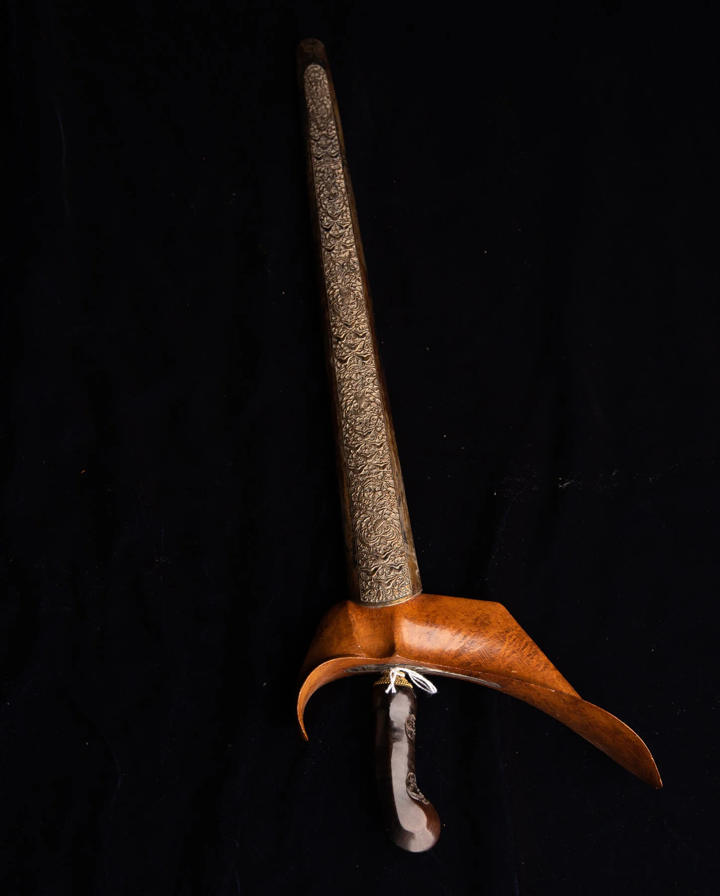 Vintage Javanese Kris w/ Wavy Blade F3141 — Old West Collector