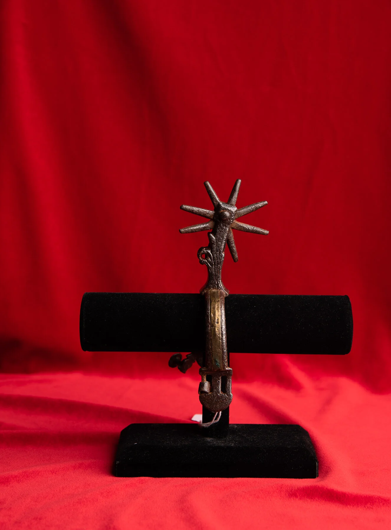 Large Colonial Mexican Single Spur F#4082 — Old West Collector