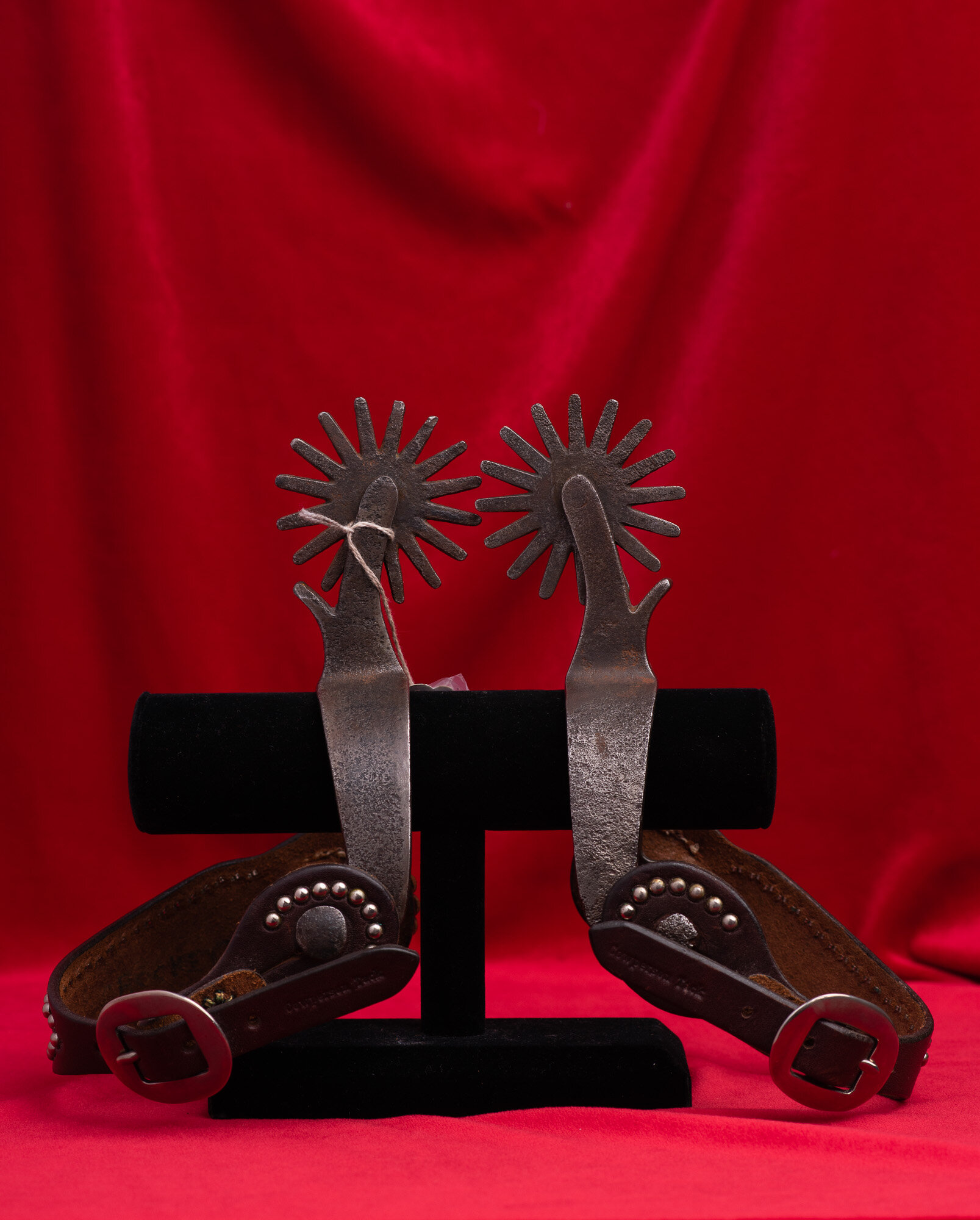 Vintage Jess Hodge Texas Arrowhead Spurs F#3378 — Old West Collector