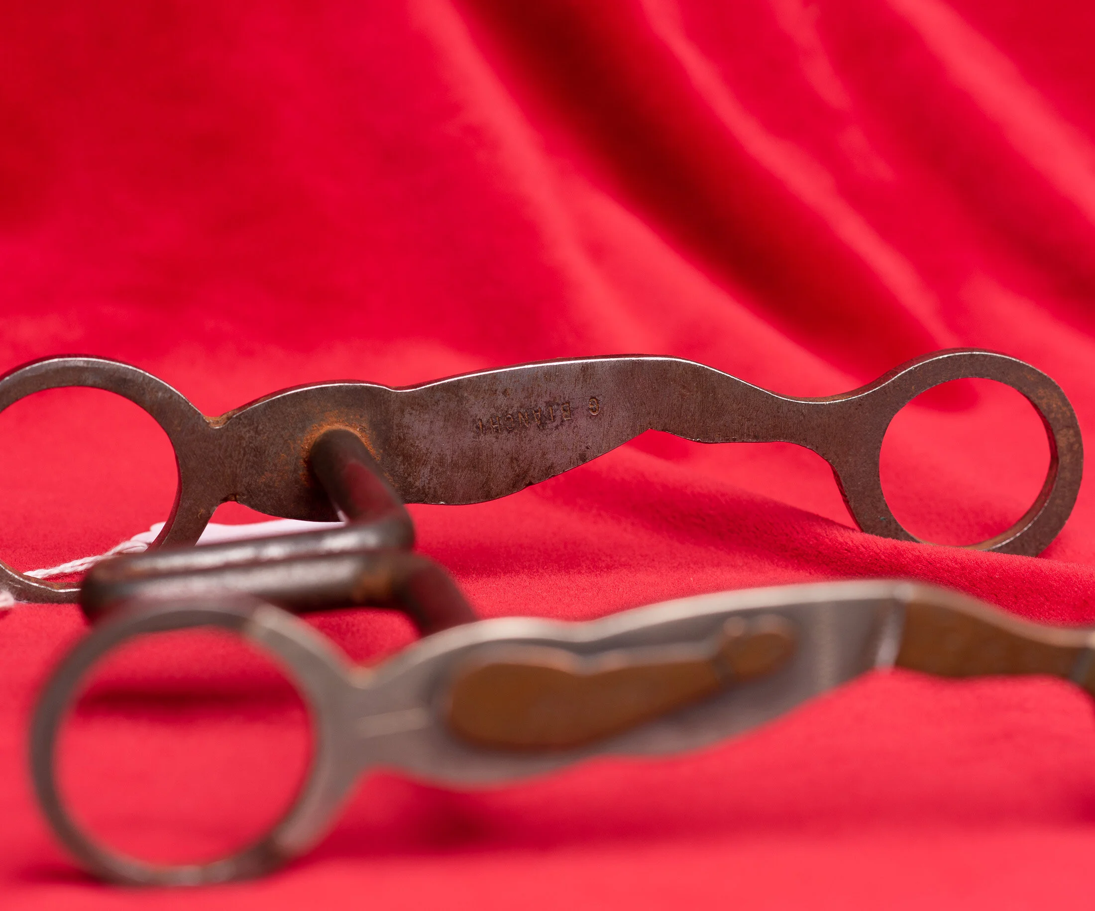 Glen Bianchi Gal Leg Bit with Double Mounted Silver & Copper F#3605 ...