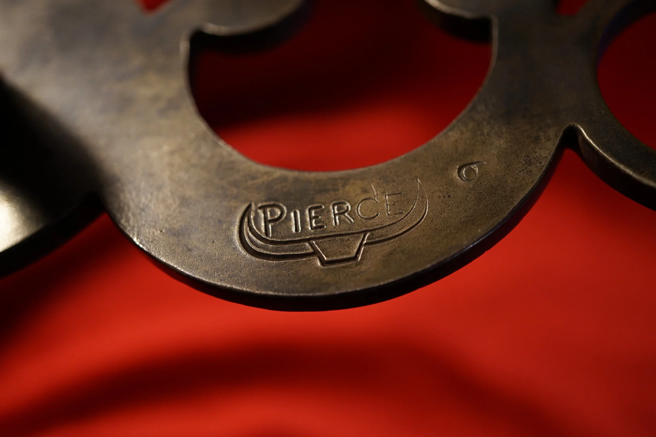 Vintage U.S. Cavalry Bit Silver & Copper Mounted — Old West Collector