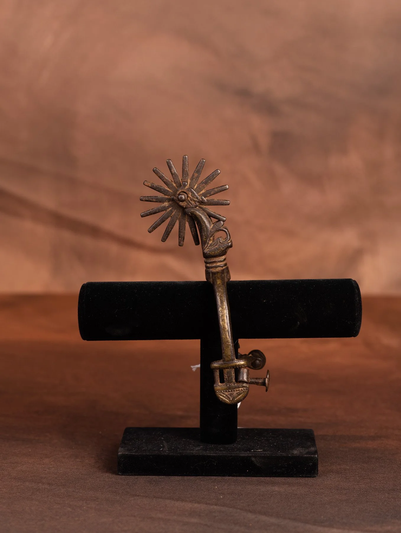 KB&P Straight Shank Single Mounted Diamond Spurs F#3437 — Old West ...