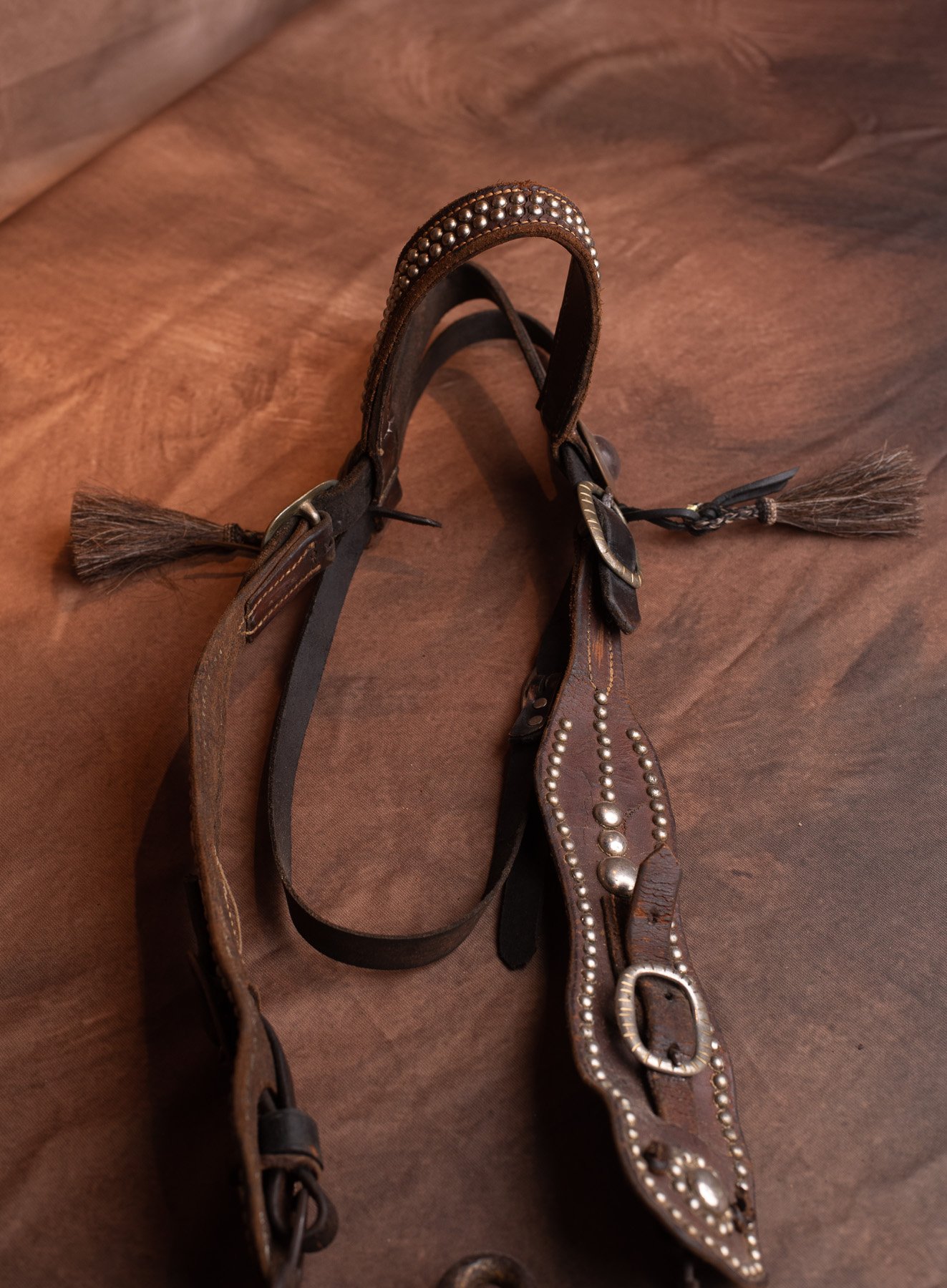 Silver & Copper Mounted Bit with Female Goddess Motif — Old West Collector