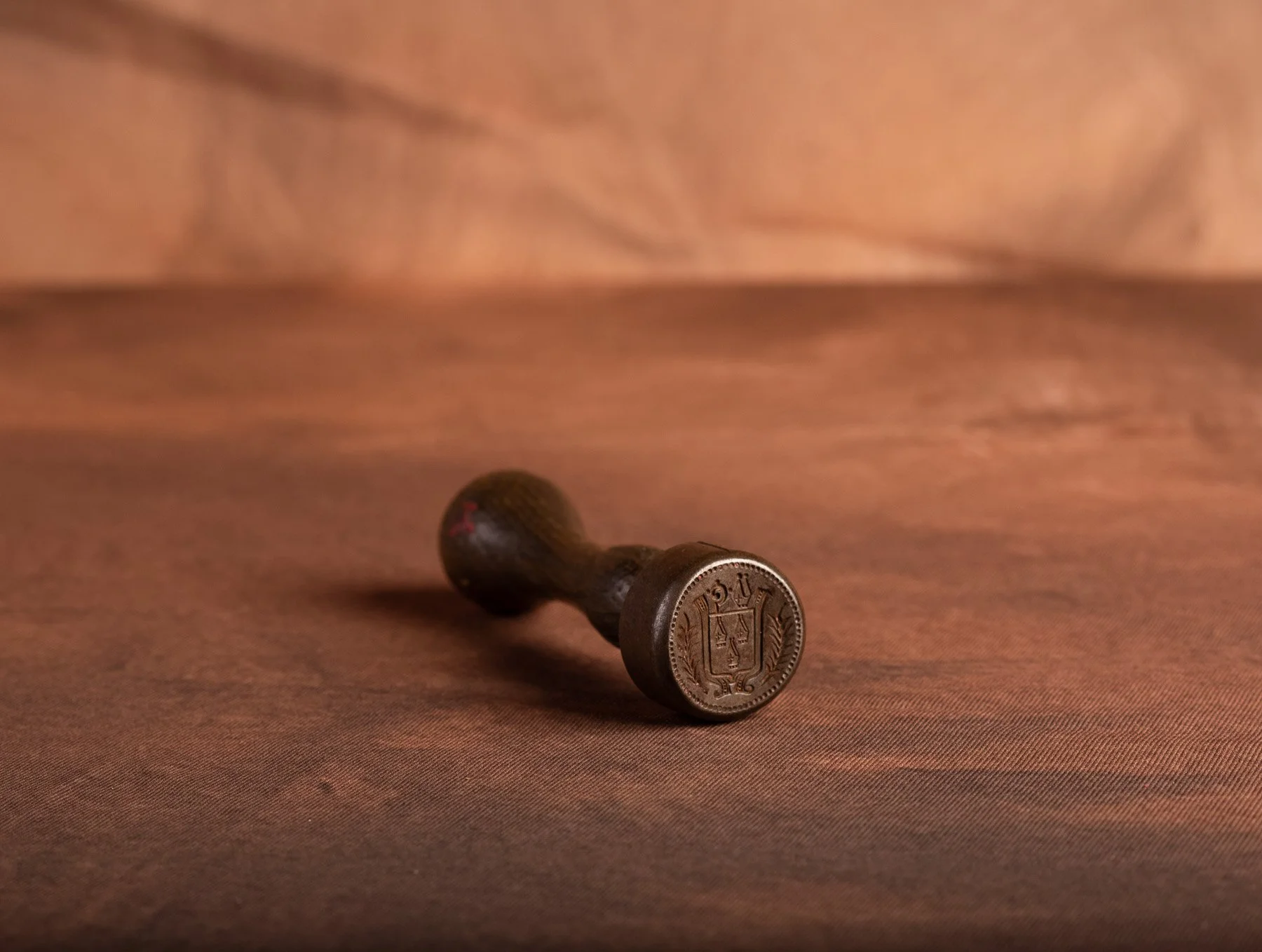 Antique Catholic Church Wax Seal Desk Stamp F#4091 — Old West Collector