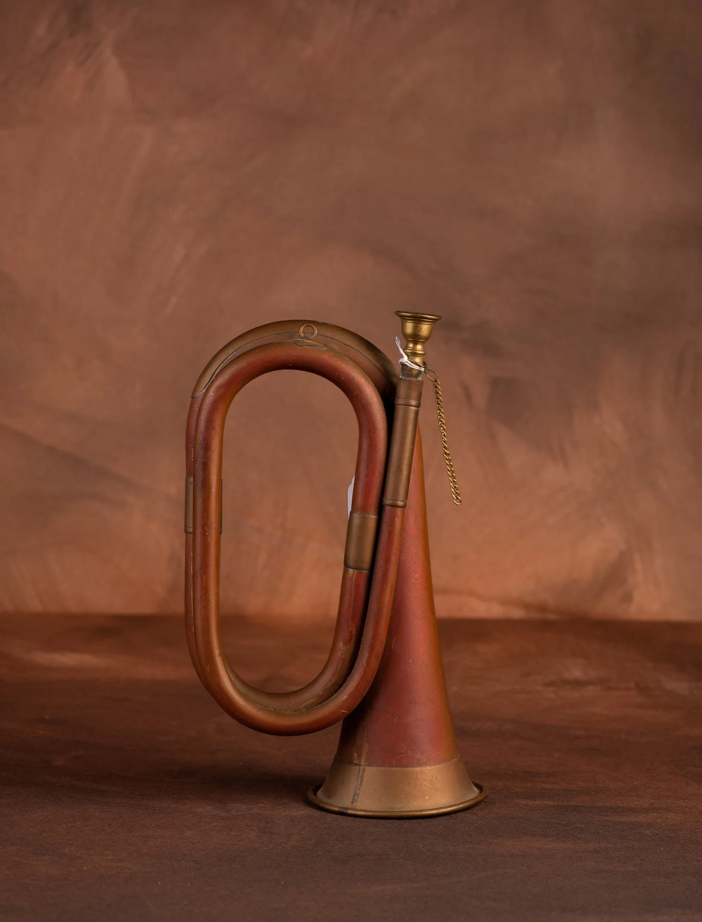 Vintage Copper Bugle 20th C — Old West Collector