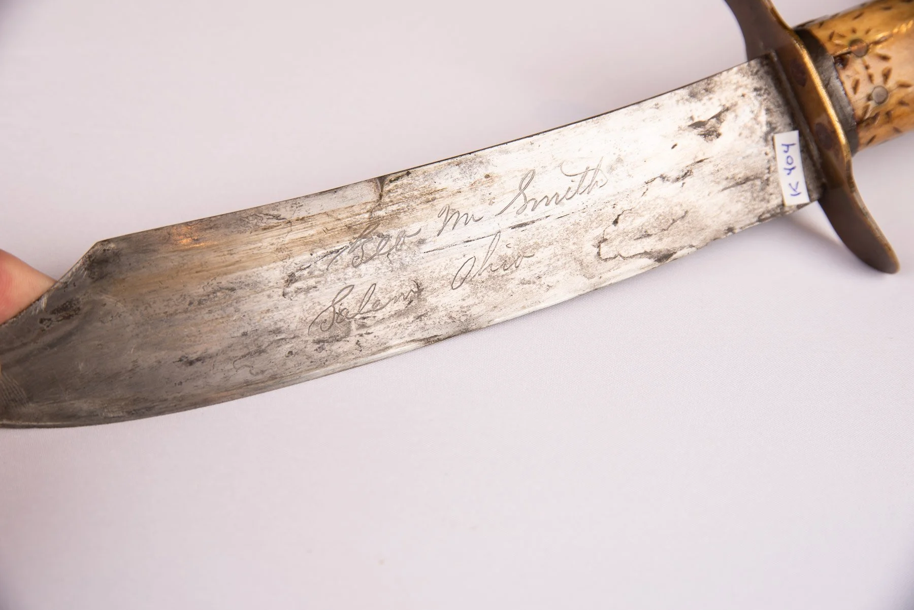 American Primitive Bone-Handled Knife — Old West Collector
