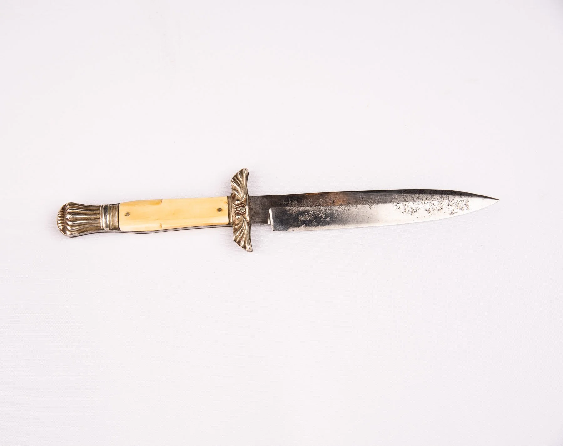 Antique Colonial Dagger & Sheath F3189 — Old West Collector