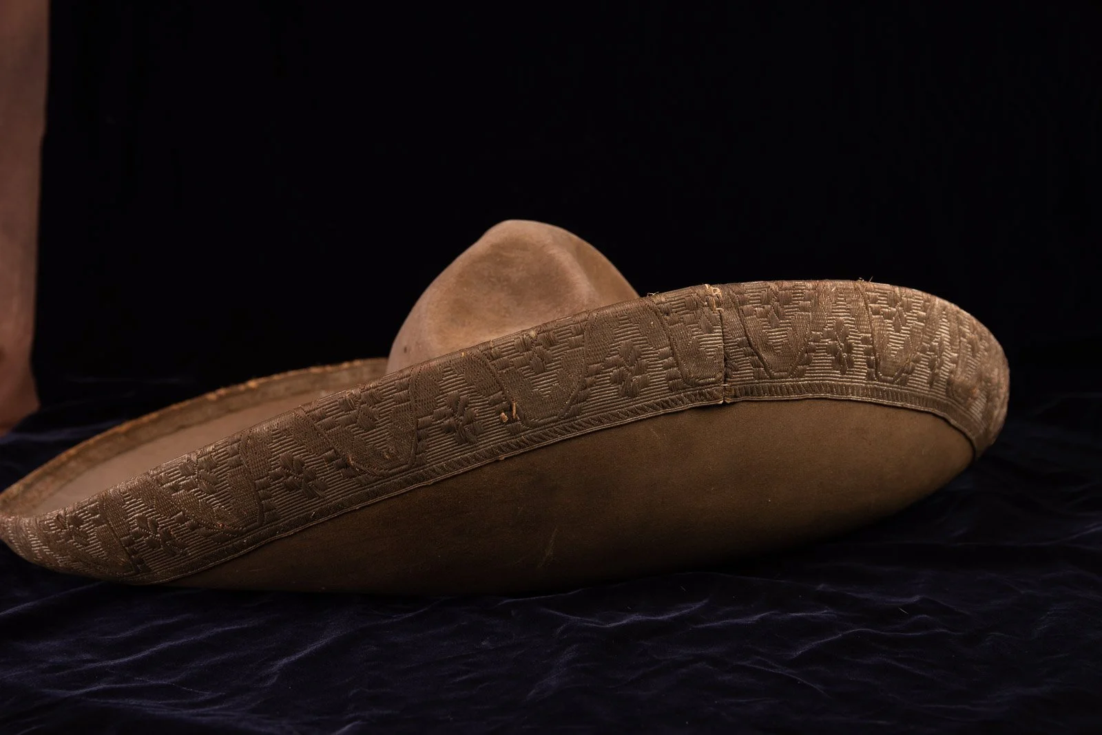 Vintage Tardan Sombrero w/ Embroidered Crown — Old West Collector