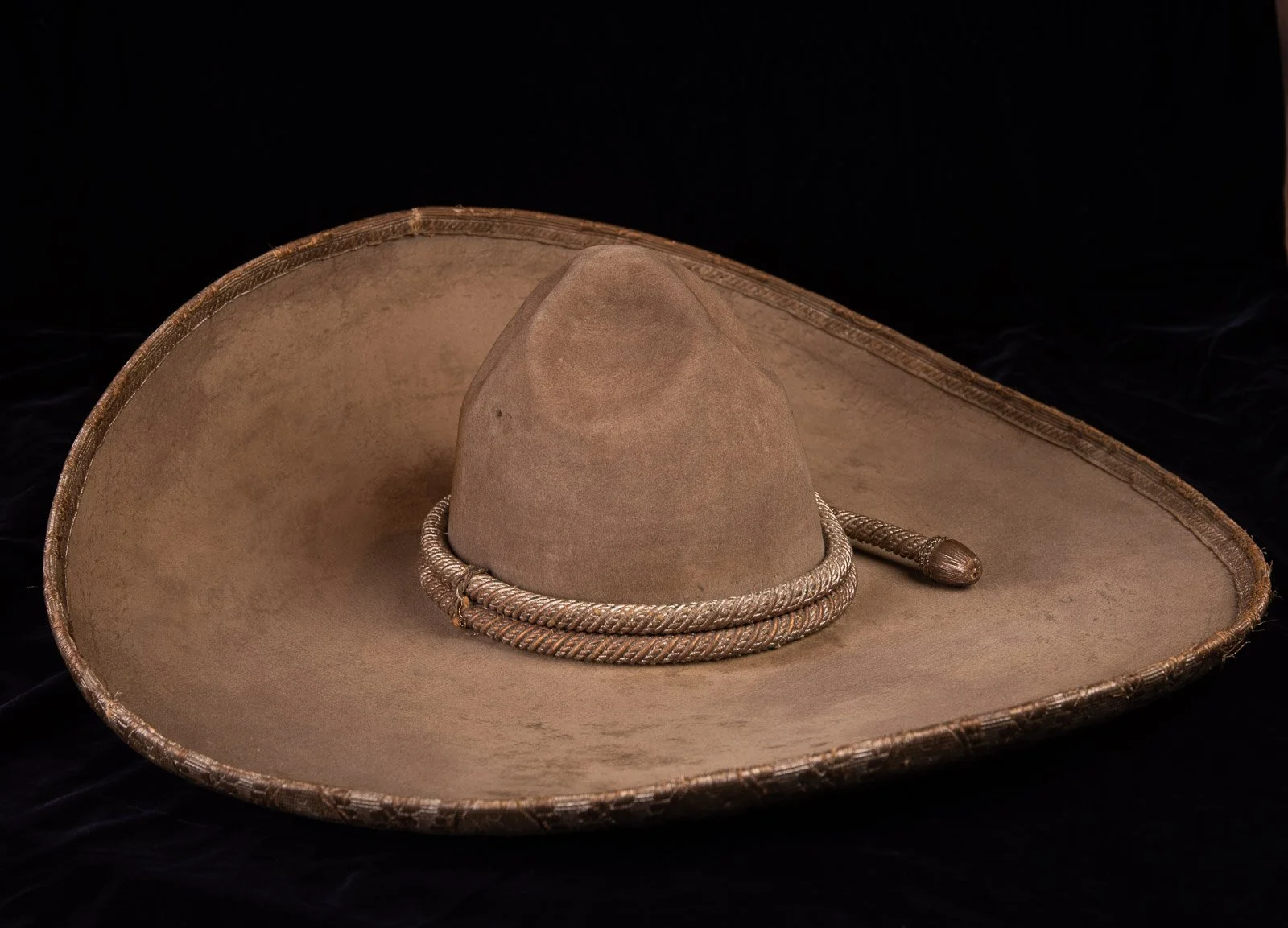 Vintage Tardan Sombrero w/ Embroidered Crown — Old West Collector