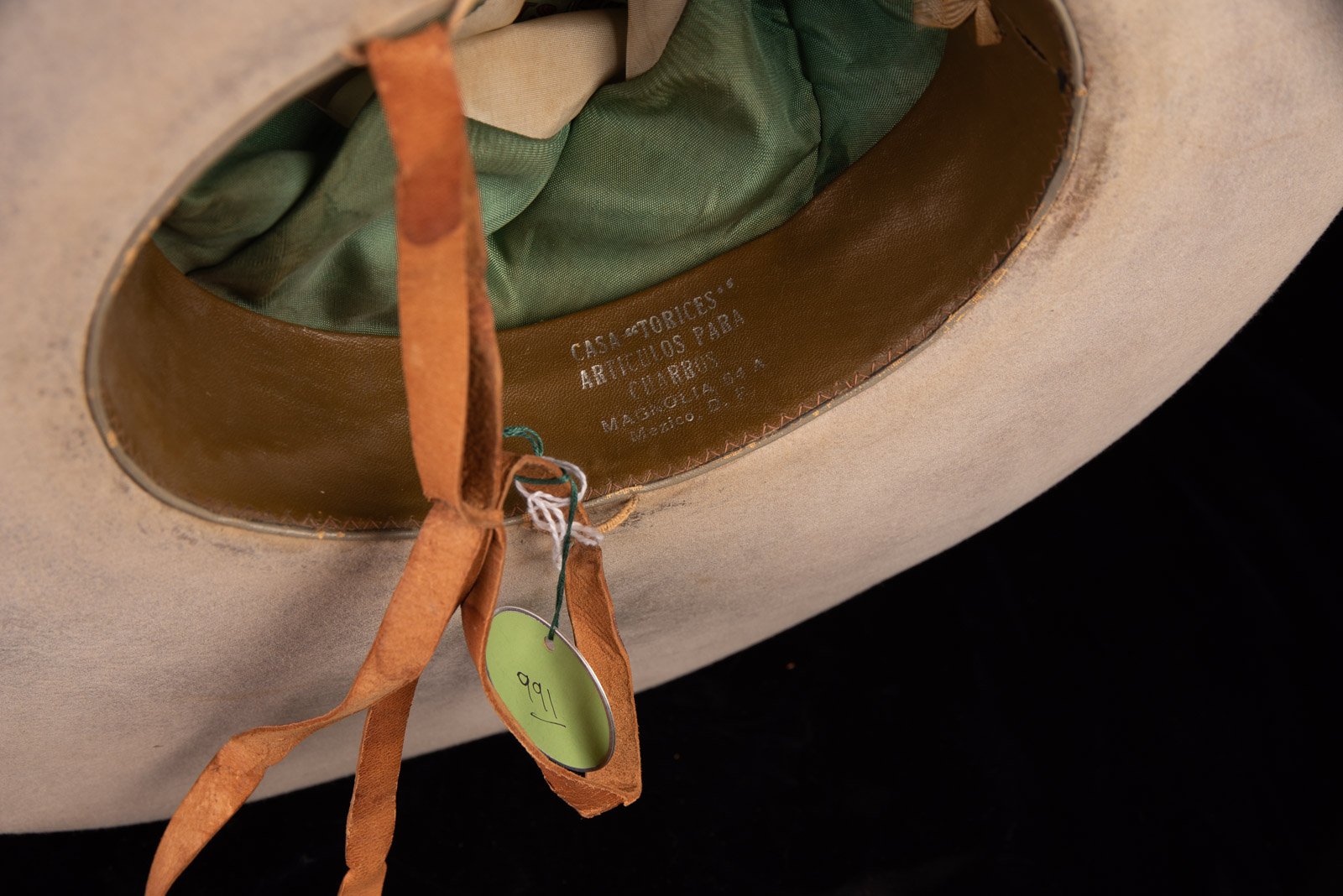 Vintage Tardan Sombrero w/ Embroidered Crown — Old West Collector