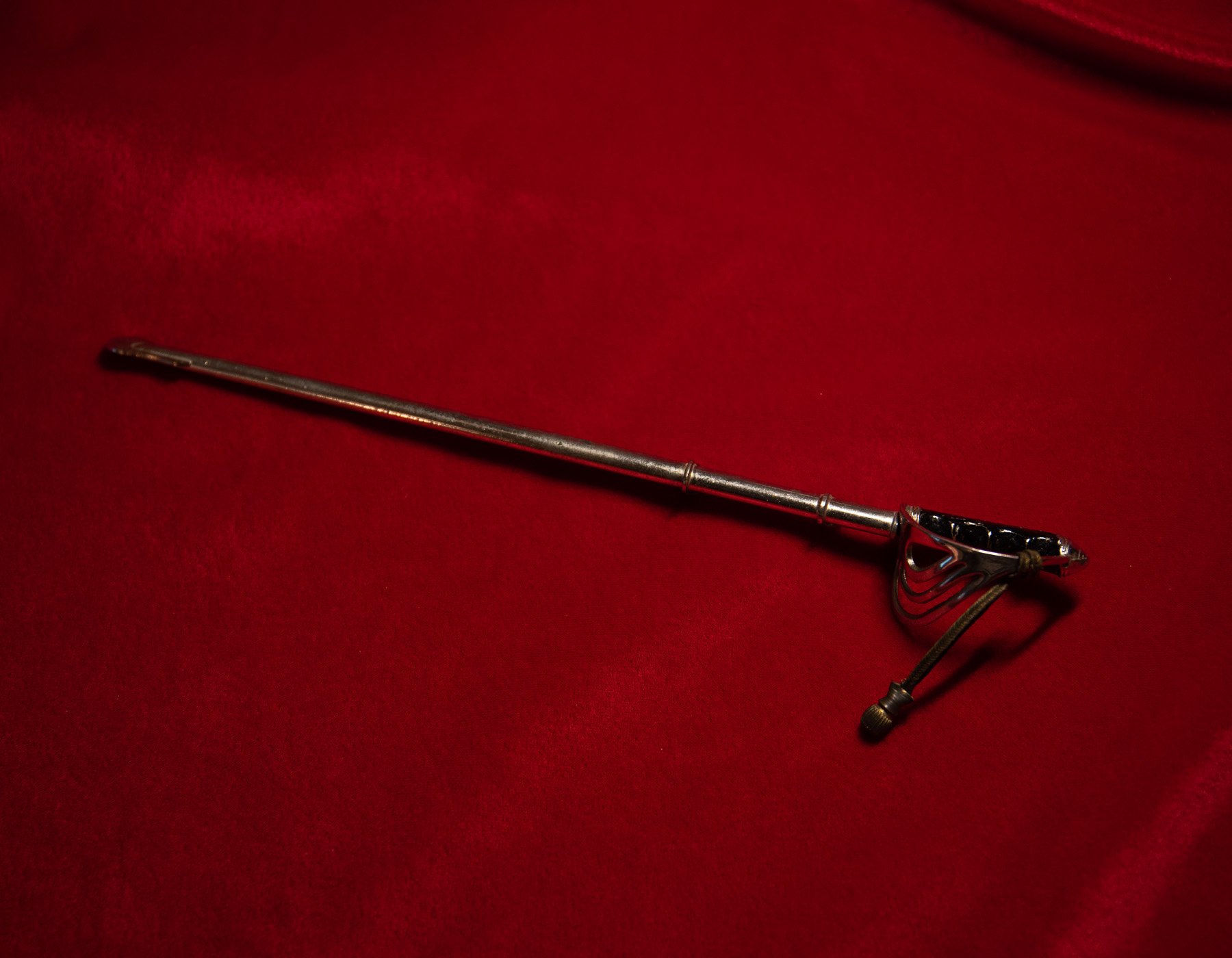 Vintage Miniature Rapier Sword w/ Sheath and Knot — Old West Collector