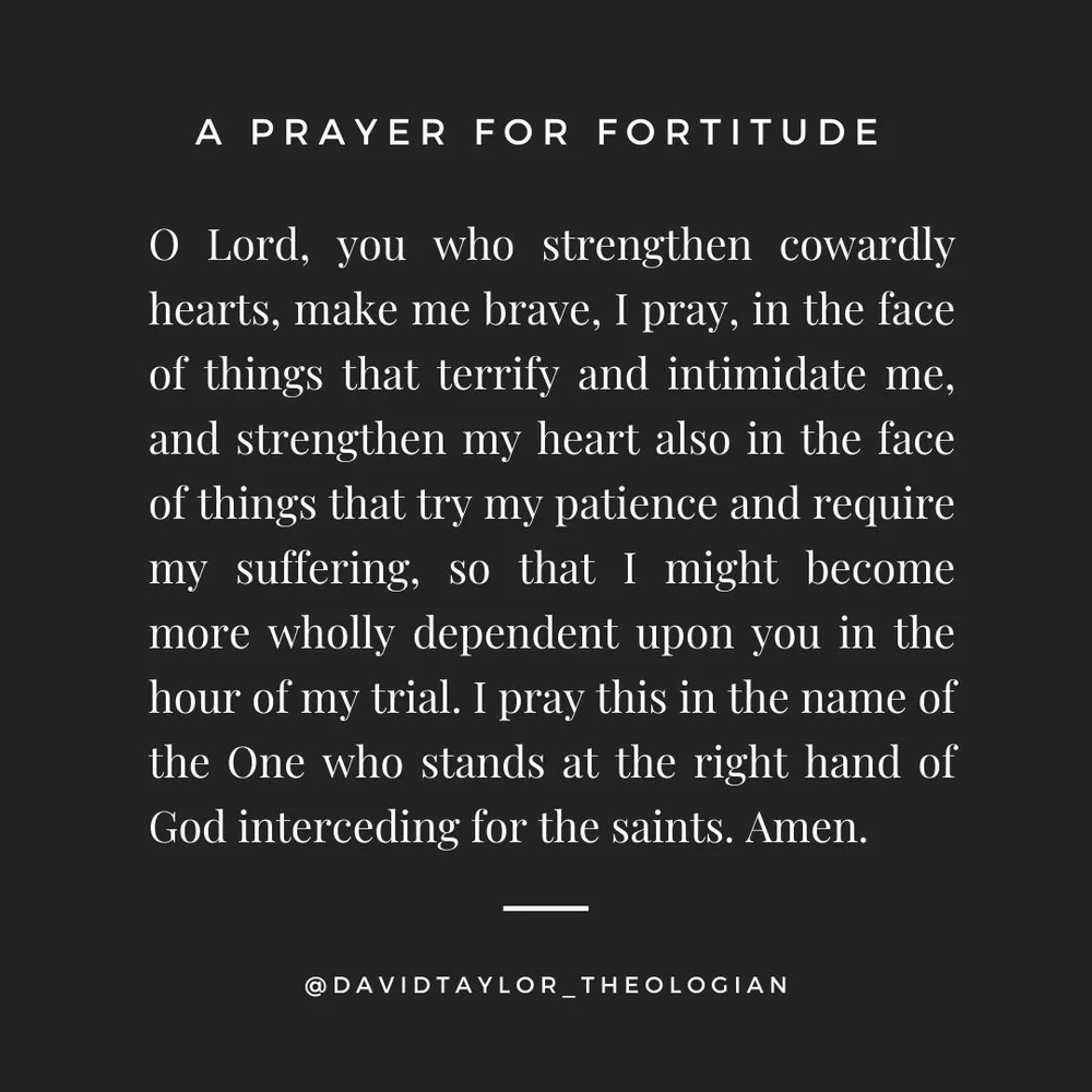 Prayers for the Seven Virtues — W. DAVID O. TAYLOR
