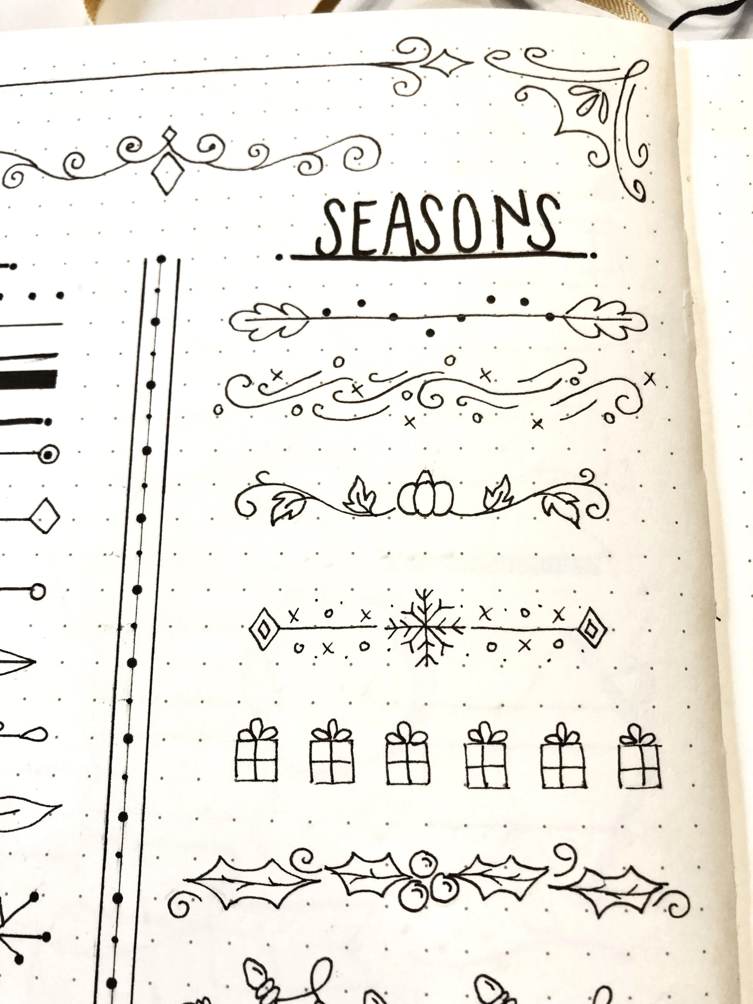 55 Easy Bujo Borders You'll Want to Copy! — Joyful Journaler