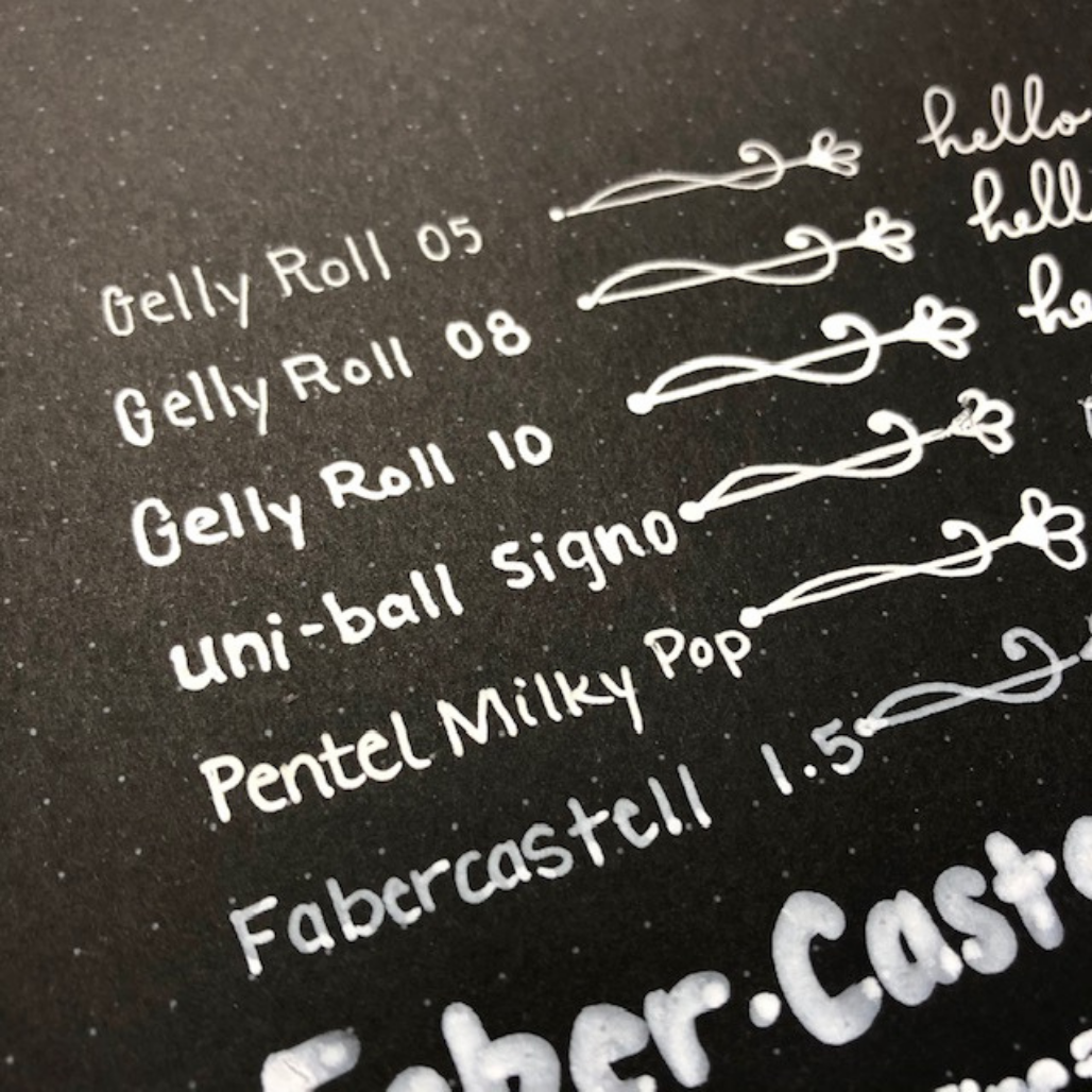 9 Best White Gel Pens and How to Use Them — Joyful Journaler