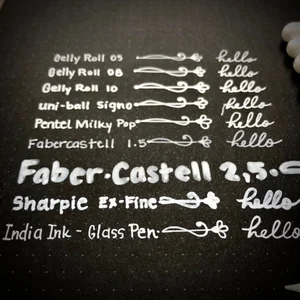 9 Best White Gel Pens and How to Use Them — Joyful Journaler