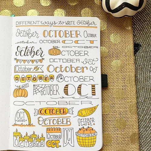Amazing Fall Bullet Journal Doodles You Must Try! — Joyful Journaler