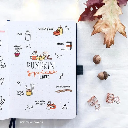 Amazing Fall Bullet Journal Doodles You Must Try! — Joyful Journaler