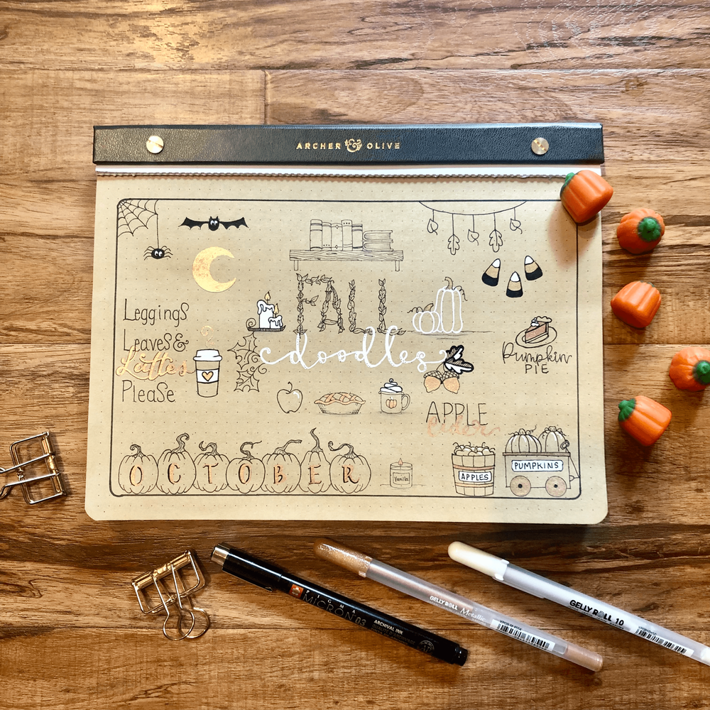 Amazing Fall Bullet Journal Doodles You Must Try! — Joyful Journaler