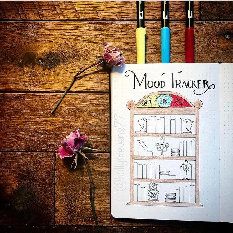 5 Different Ways to Use a Bullet Journal Bookshelf — Joyful Journaler