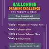 Halloween Drawing Challenge & Prompt Lists — Joyful Journaler