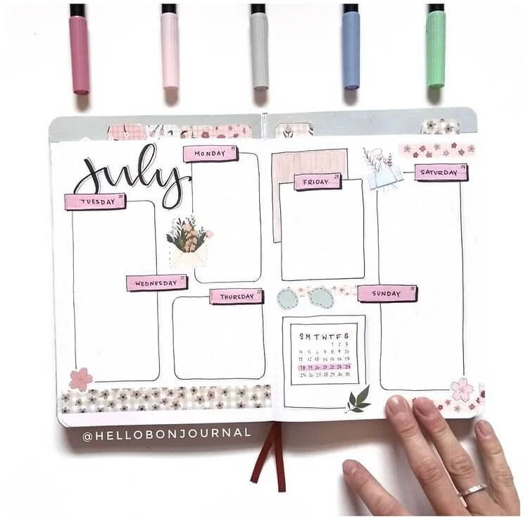 55 Easy Bujo Borders You'll Want to Copy! — Joyful Journaler