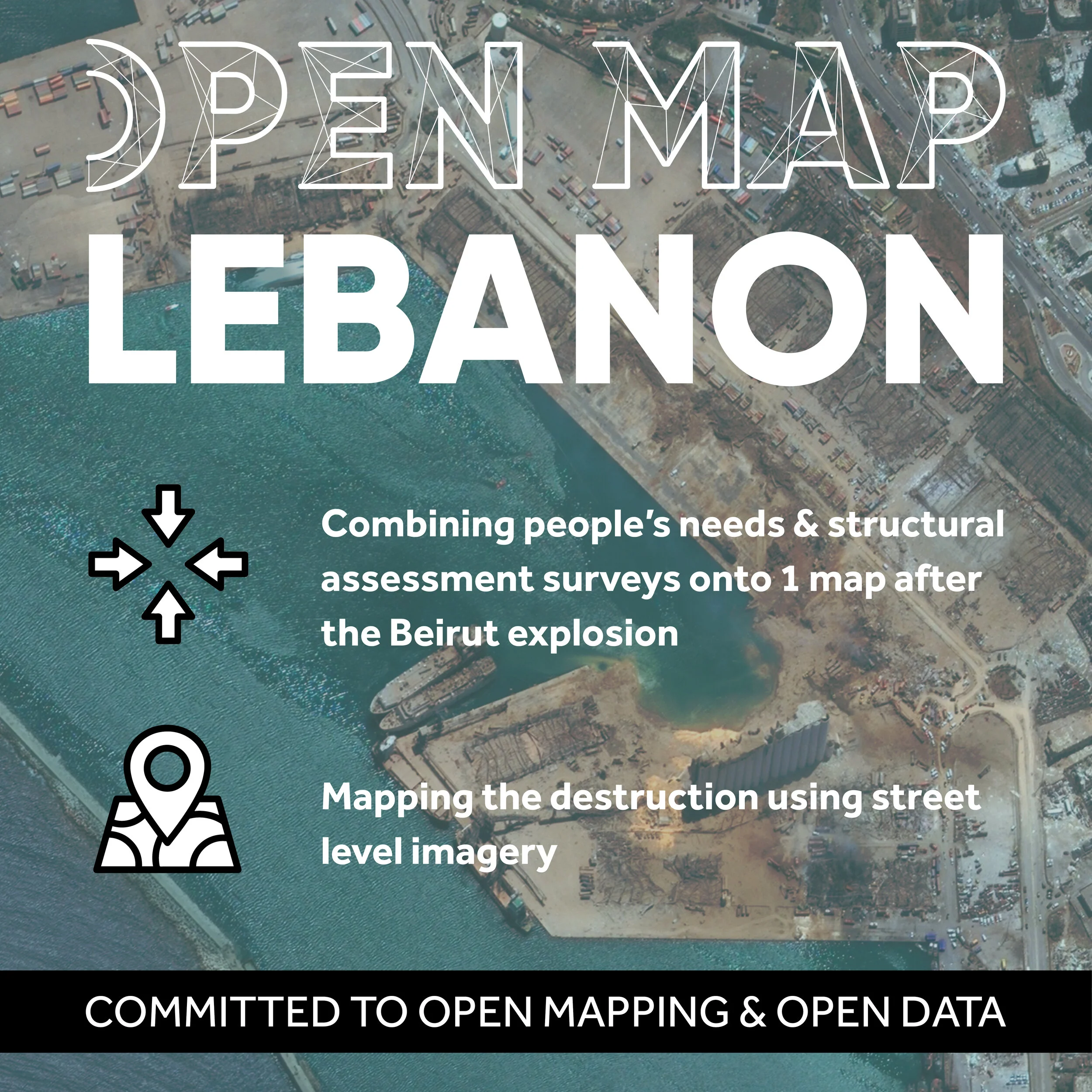 Open Map Lebanon
