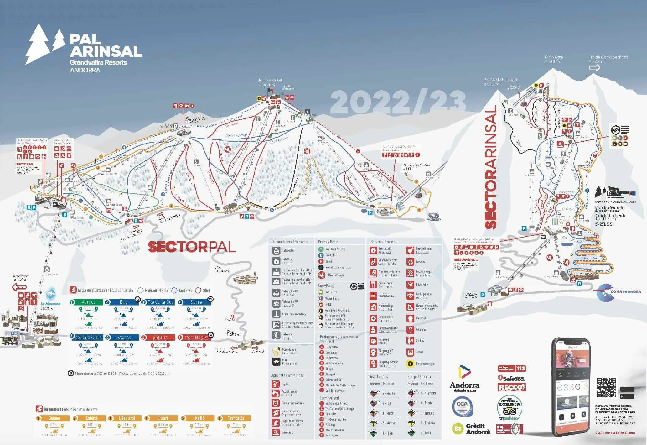 Arinsal Piste Map | Andorra Ski Maps