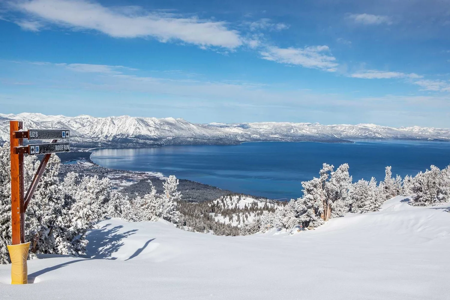 Heavenly Ski Resort Lake Tahoe – Trail Map – California