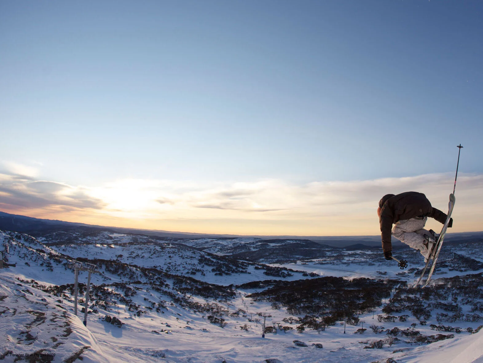Perisher Ski Resort – Trail Map – Victoria - Australia