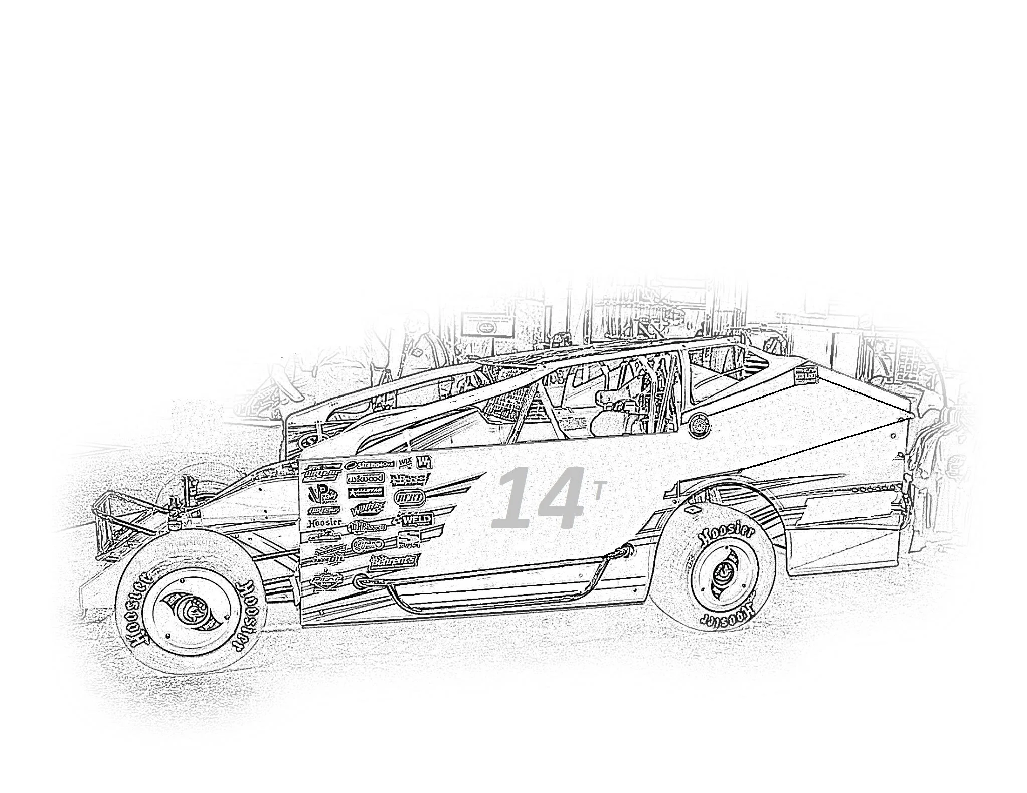 Dirt Modified Coloring Pages