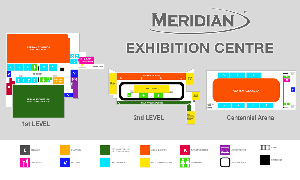 Floor Plans — Meridian Exhibition centre