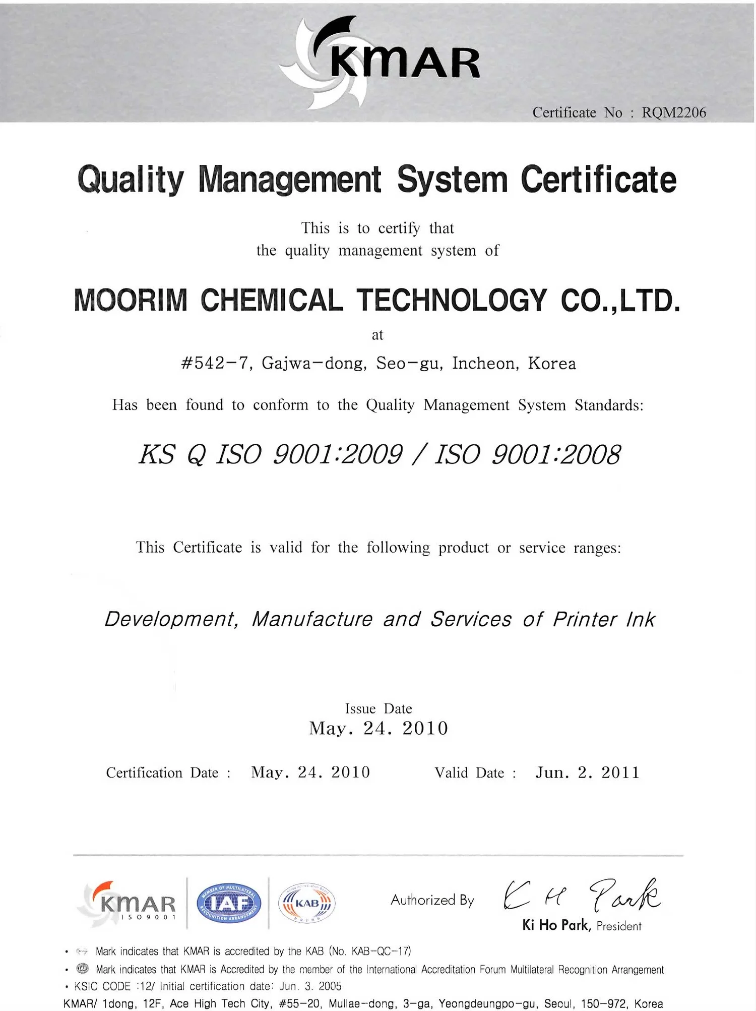 Quality Management | PnC