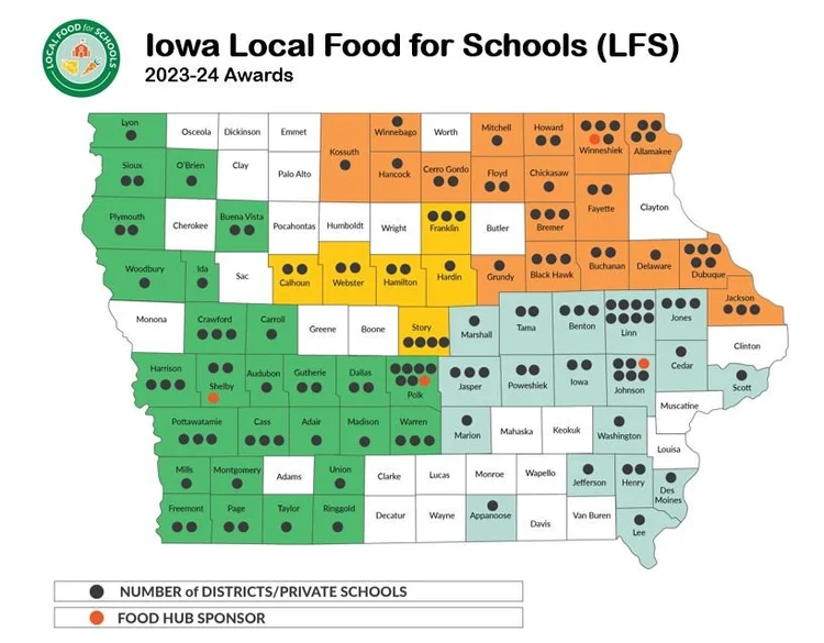 Local Food for Schools Grants — Iowa Farm to School & Early Care Coalition