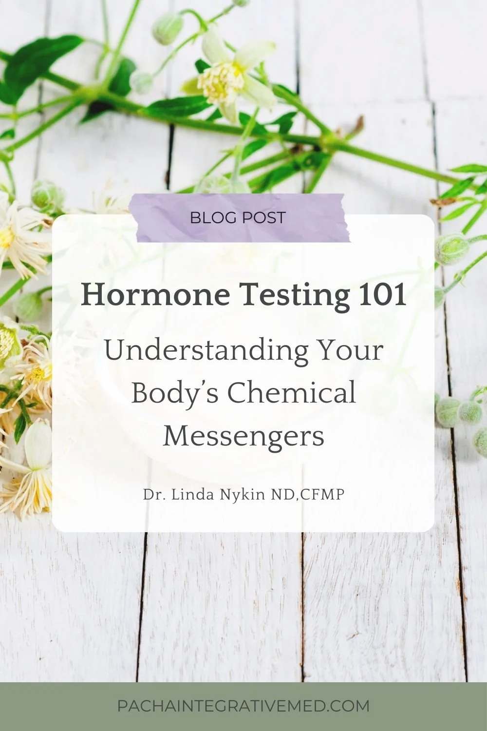 The Role of Hormone Testing : Understanding Your Body’s Chemical ...