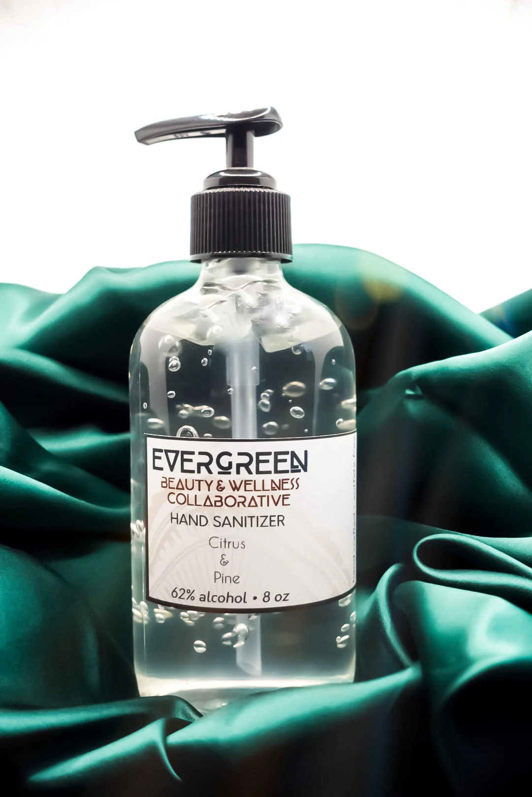 scented hand sanitizer — Evergreen Beauty and Wellness